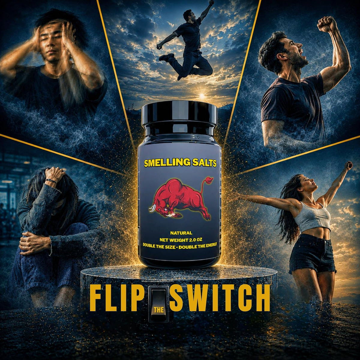 athletic performance boost with smelling salts