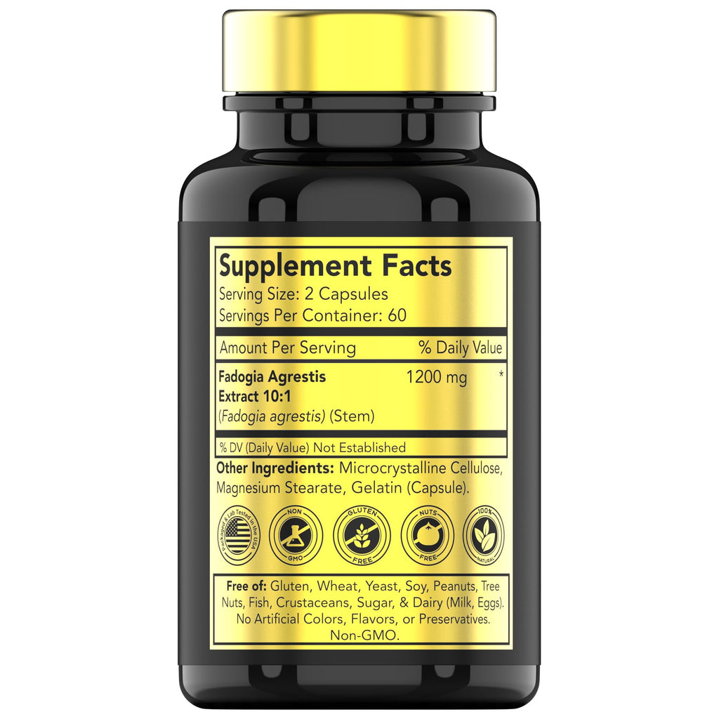 athletic performance support with Fadogia