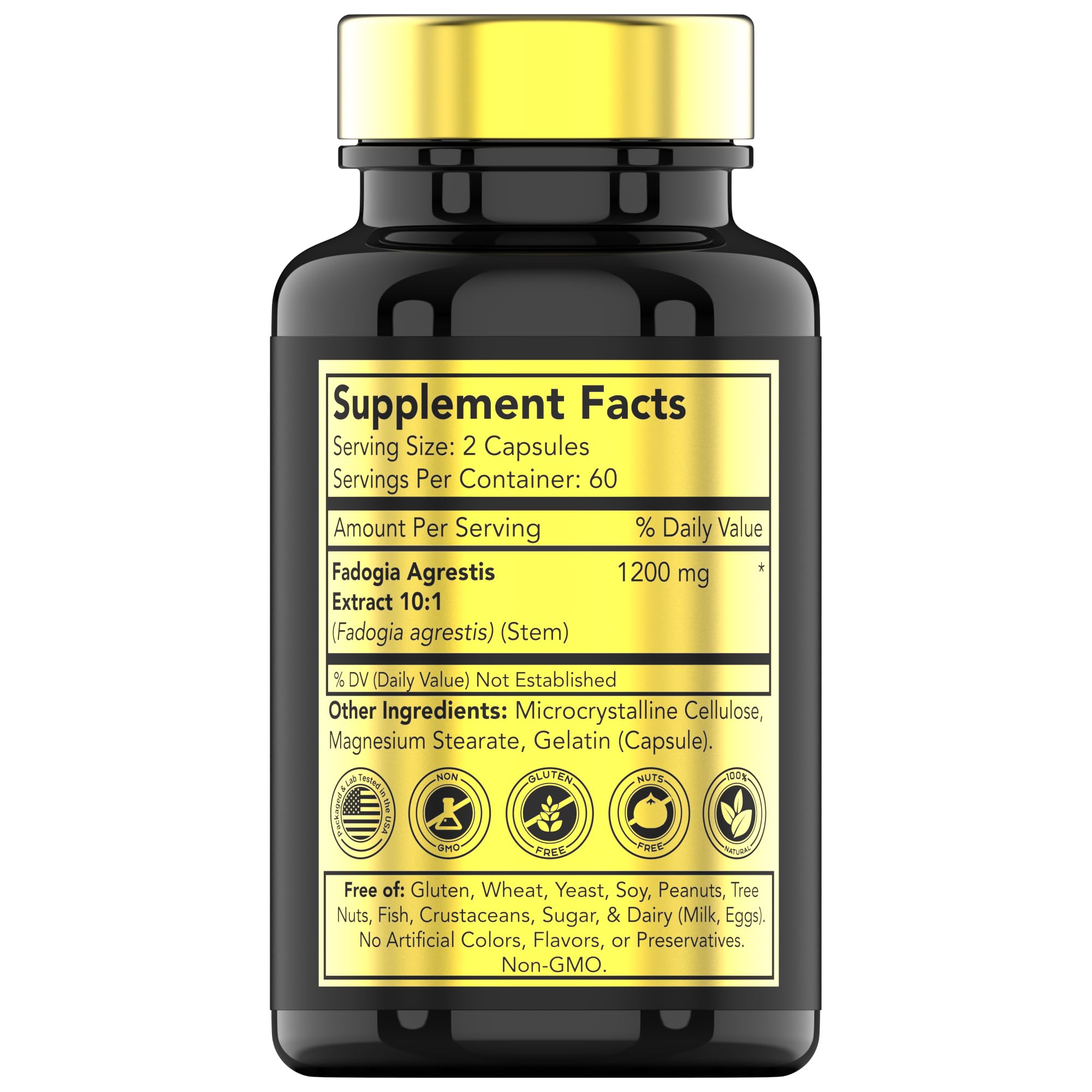athletic performance support with Fadogia