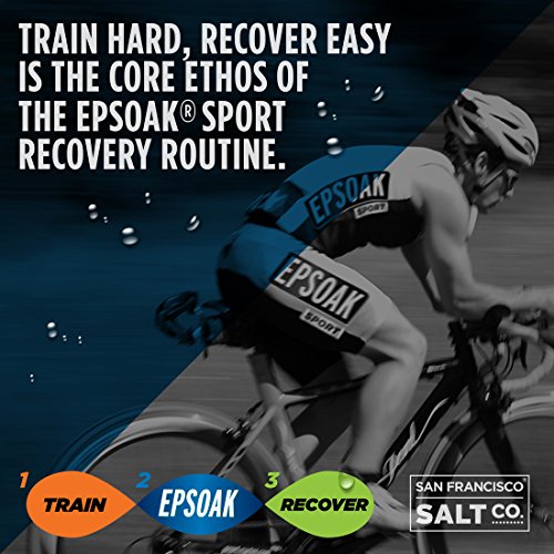 athletic recovery with magnesium-rich Epsom salt