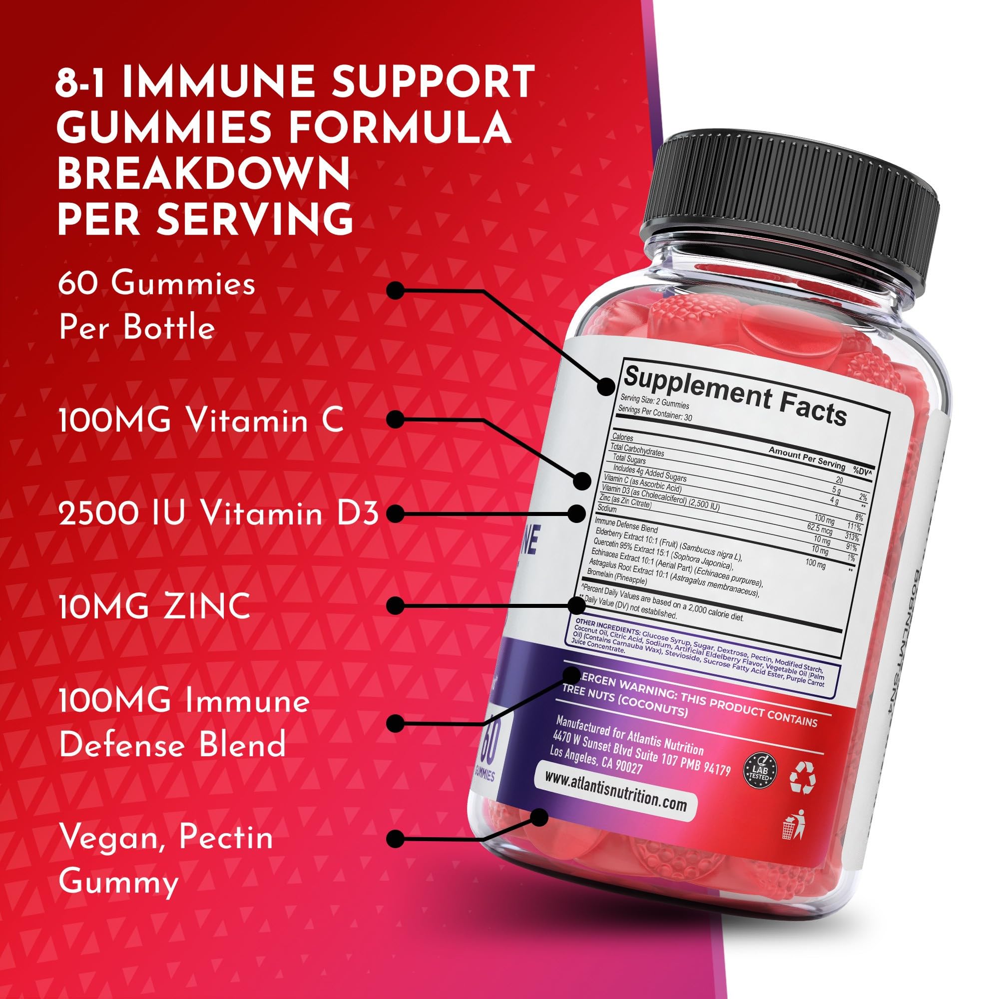 Atlantis elderberry gummies for immune resilience