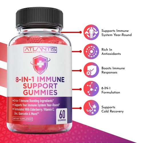 Atlantis Nutrition elderberry gummies for wellness