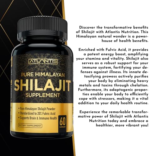Atlantis Nutrition shilajit for daily health