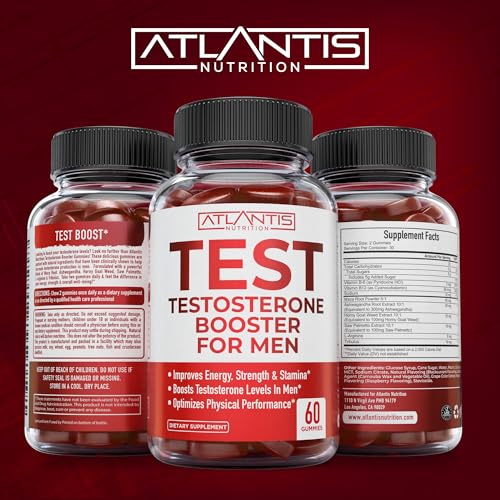 Atlantis Nutrition testosterone gummies review
