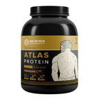 Atlas chocolate protein powder for muscle gain