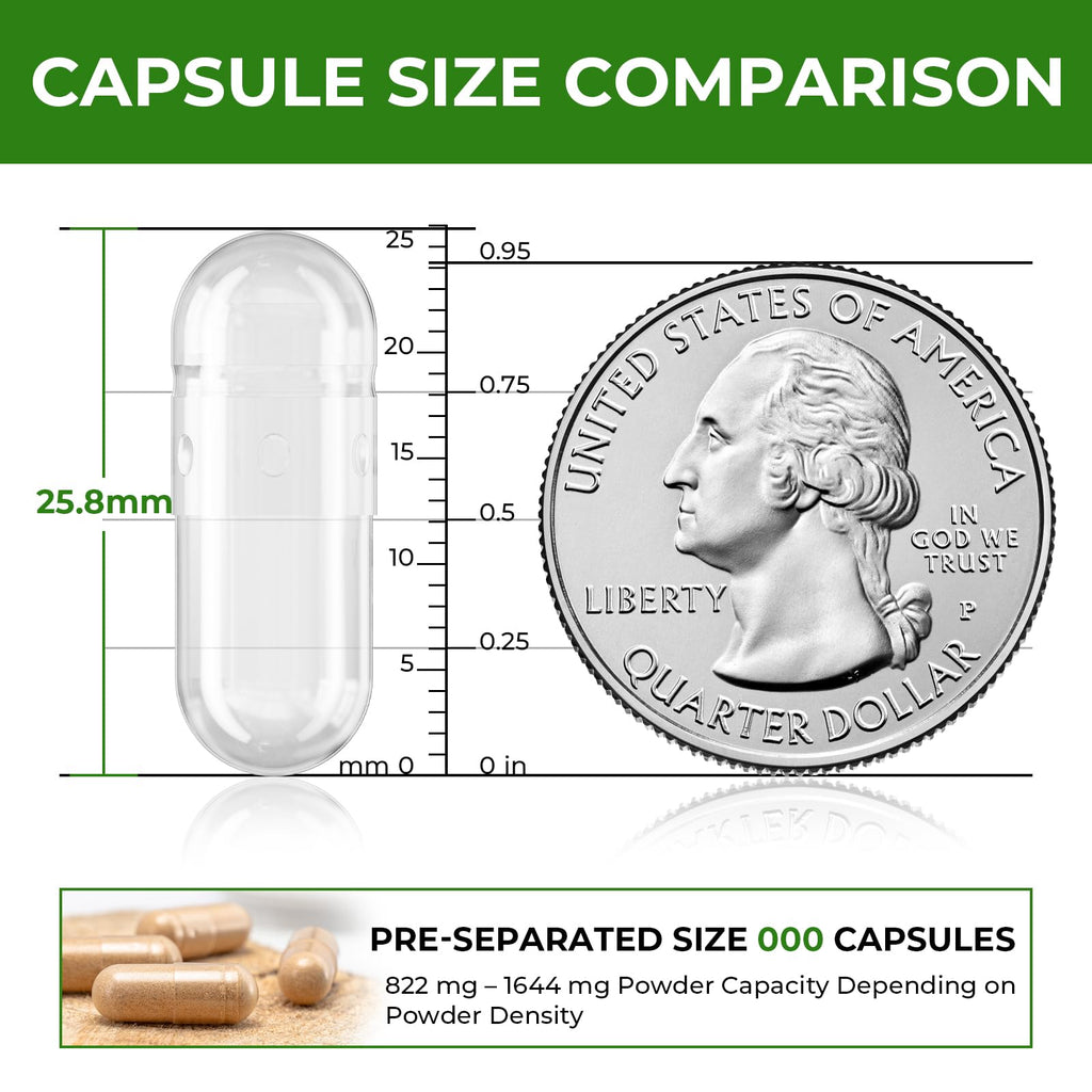 ATLEMISME empty capsules for supplements