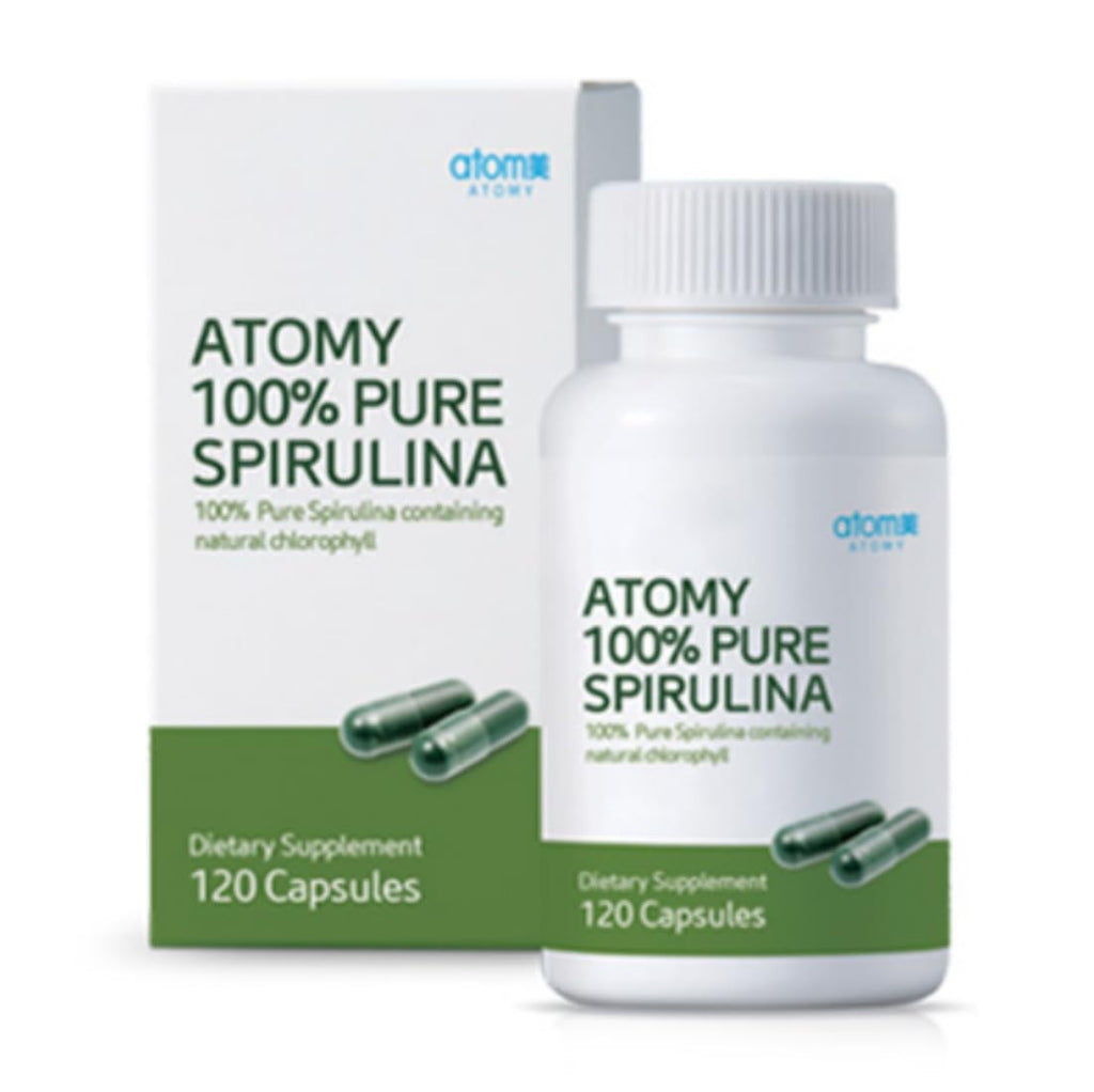 Atomi spirulina powder for energy