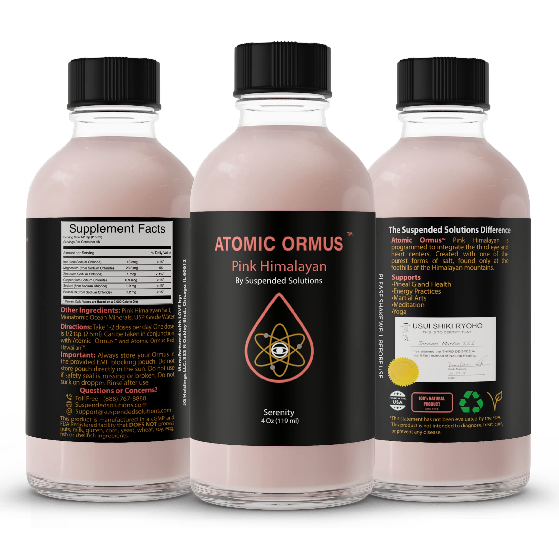 atomic ormus for mental clarity