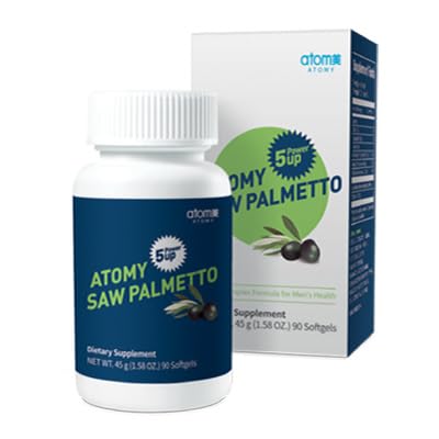 Atomy Saw Palmetto softgels for hair health