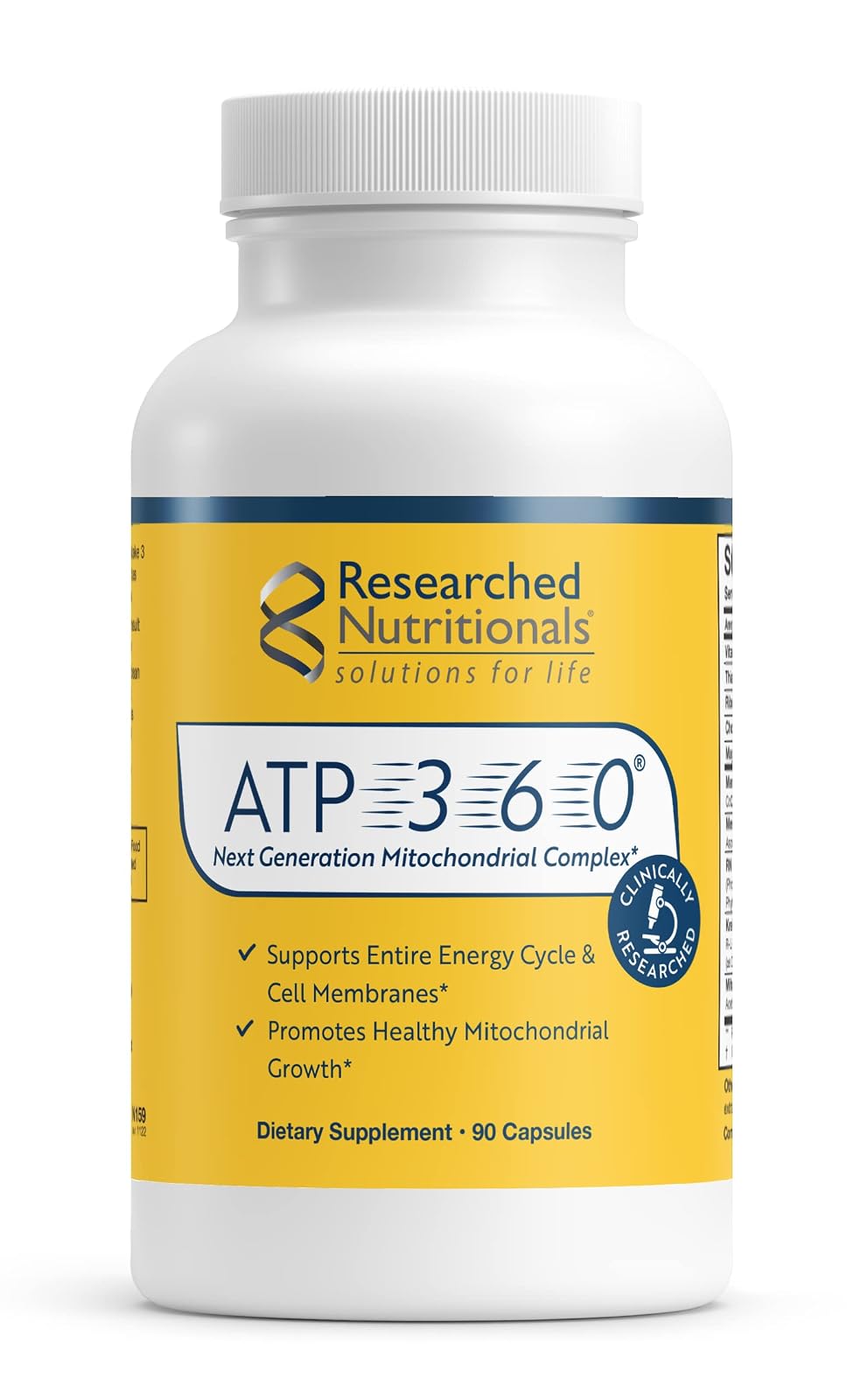 ATP 360 mitochondrial supplement capsules