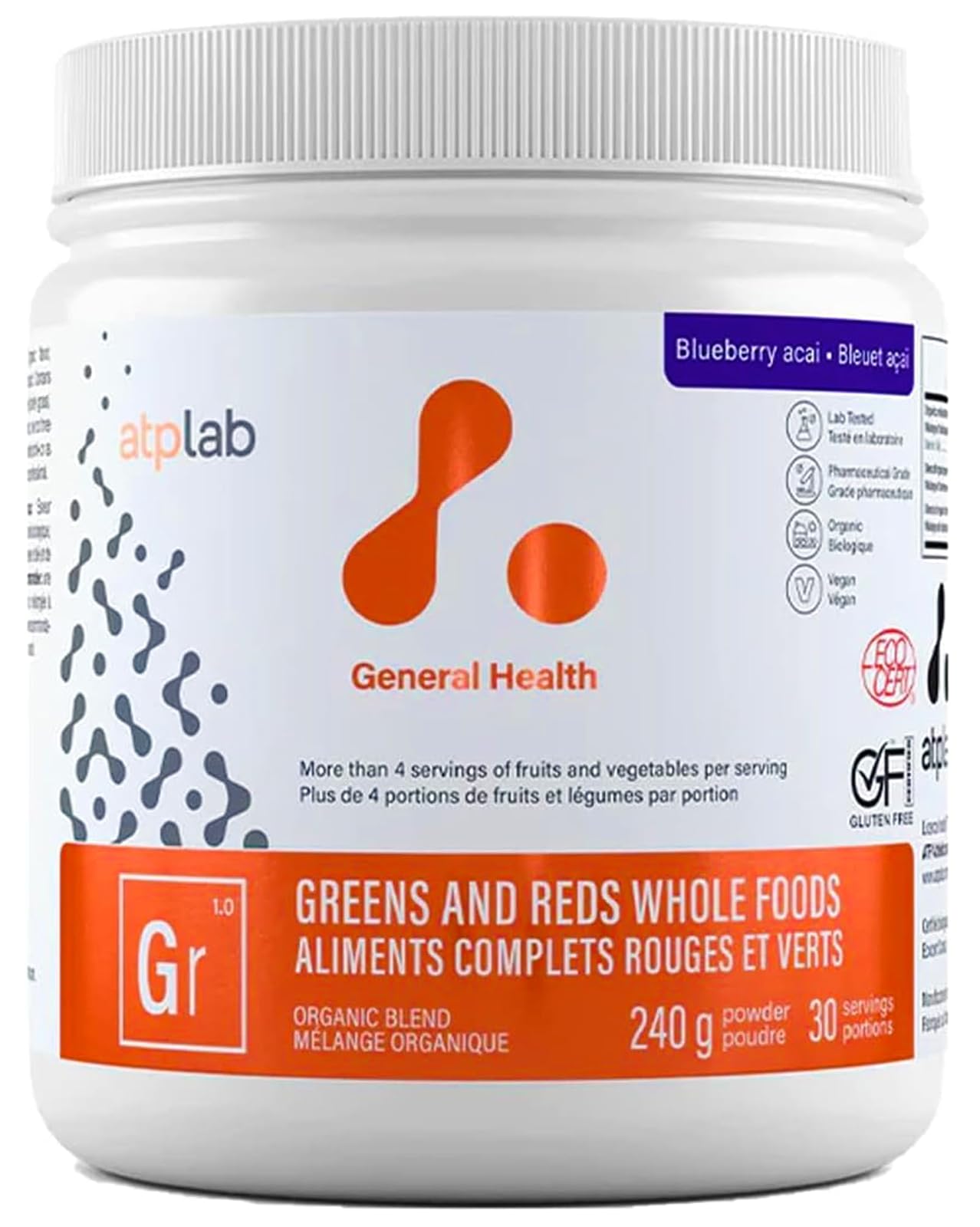 ATP LAB greens powders for energy