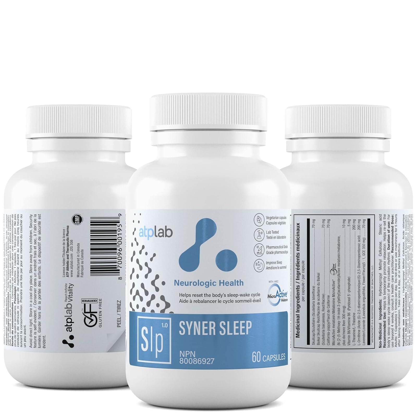 ATP LAB multivitamins for deep sleep