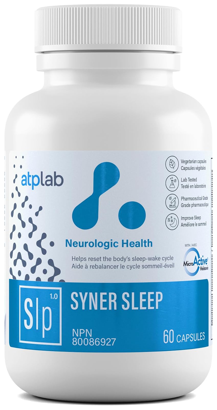ATP LAB Syner Sleep capsules for restful nights