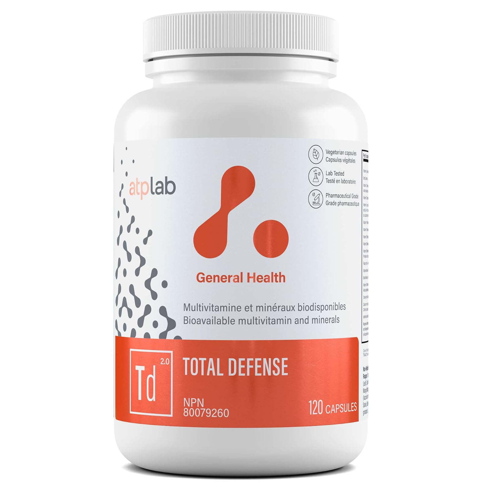 ATP LAB Total Defense multivitamin capsules