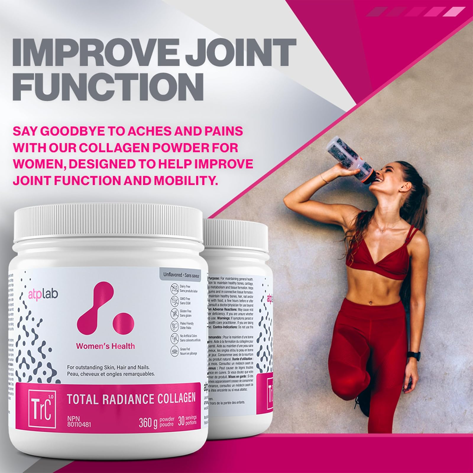 ATP LAB Total Radiance collagen benefits
