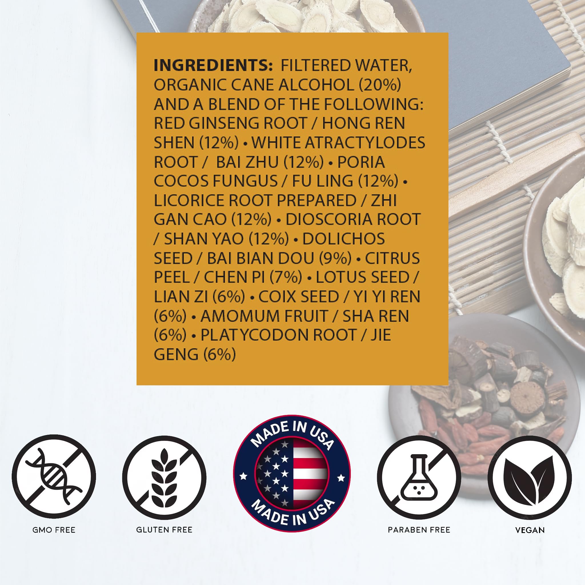 Atractylodes liquid extract for wellness