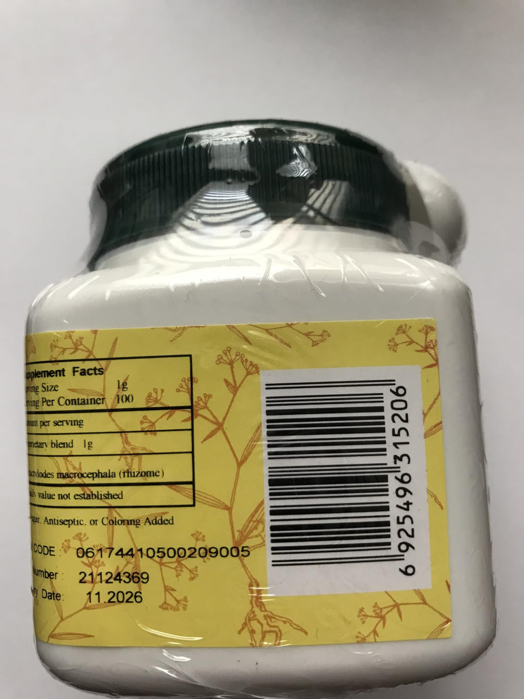 Atractylodes rhizome health support