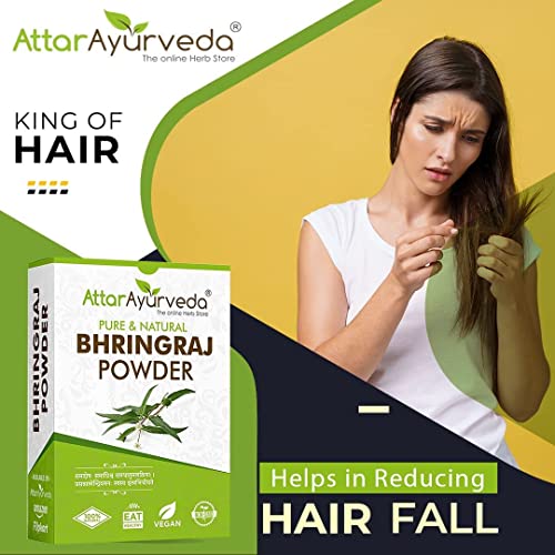 ATS bhringraj powder for thicker hair