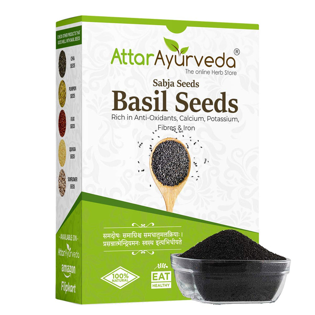 Attar Ayurveda Sabja basil seeds for digestion