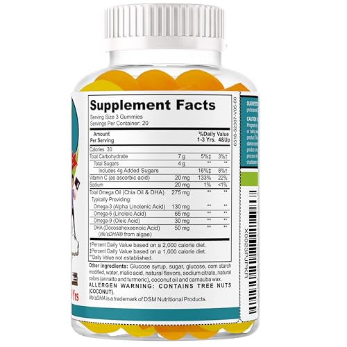 attention support gummies for kids