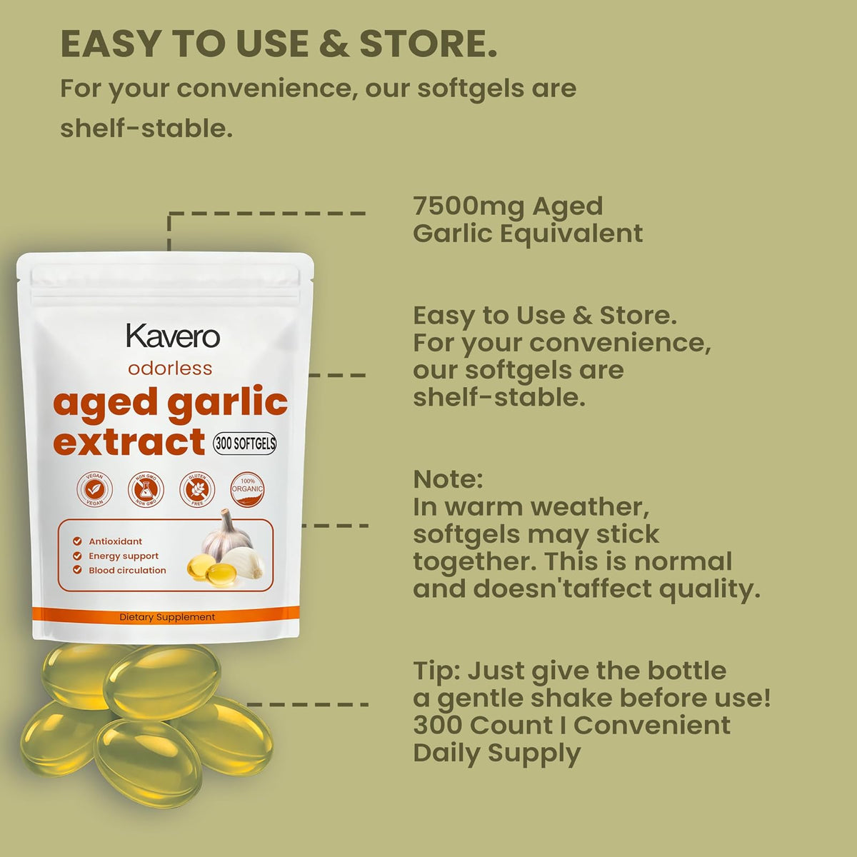 AUCIER garlic extract for immunity