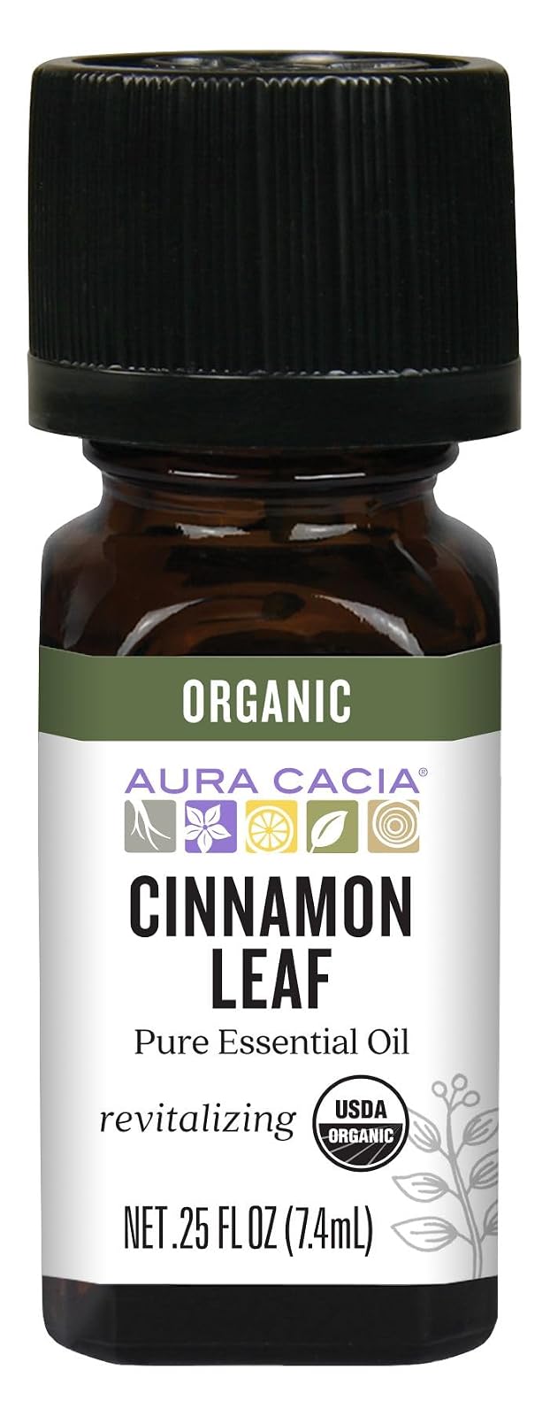 Aura Cacia organic cinnamon leaf oil