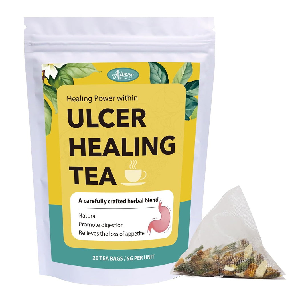 Auranic herbal tea for ulcers