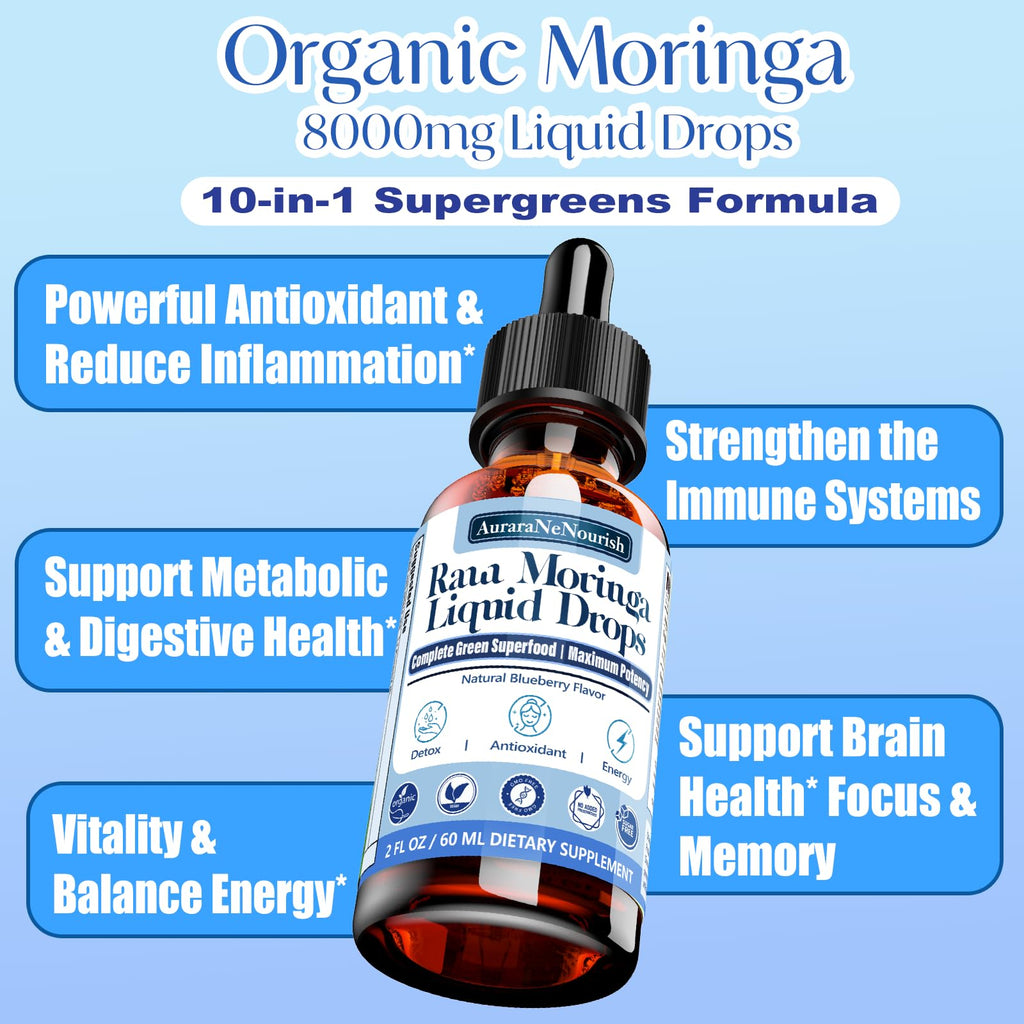 AuraraNeNourish Moringa drops for health