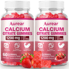 Aurear calcium citrate gummies for bone health