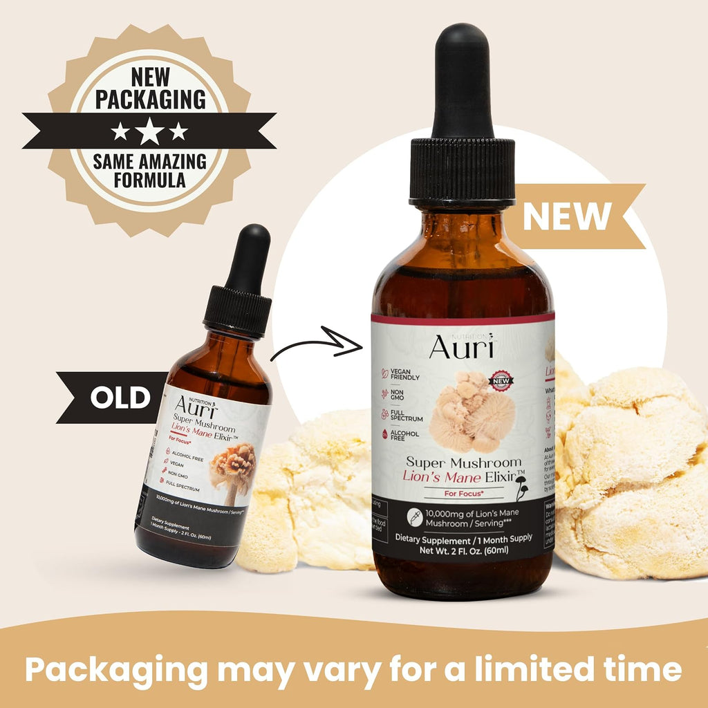 Auri Nutrition lion's mane extract benefits