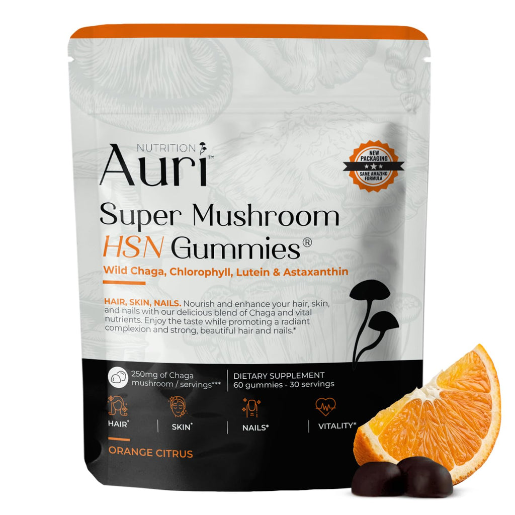 Auri Nutrition mushroom complex gummies