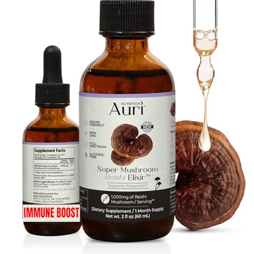 Auri Nutrition reishi elixir benefits