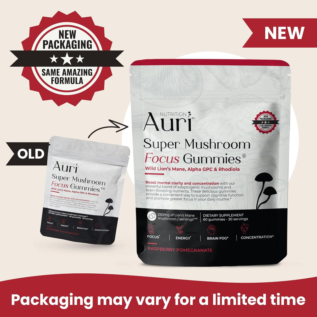 Auri Nutrition super mushroom supplements