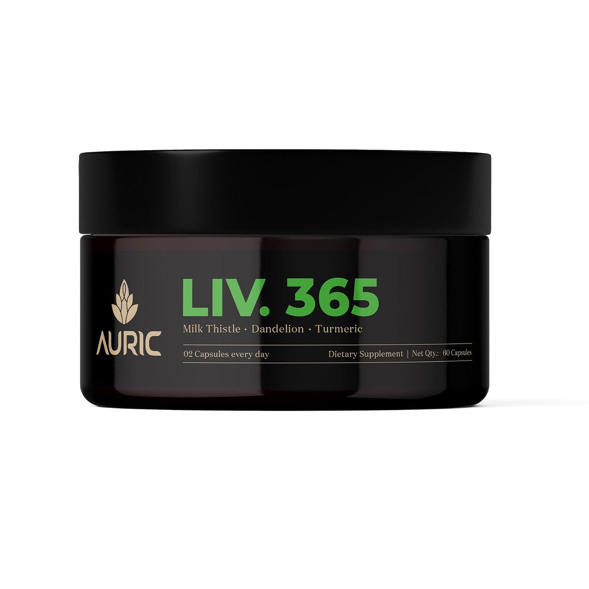 Auric herbal liver support capsules