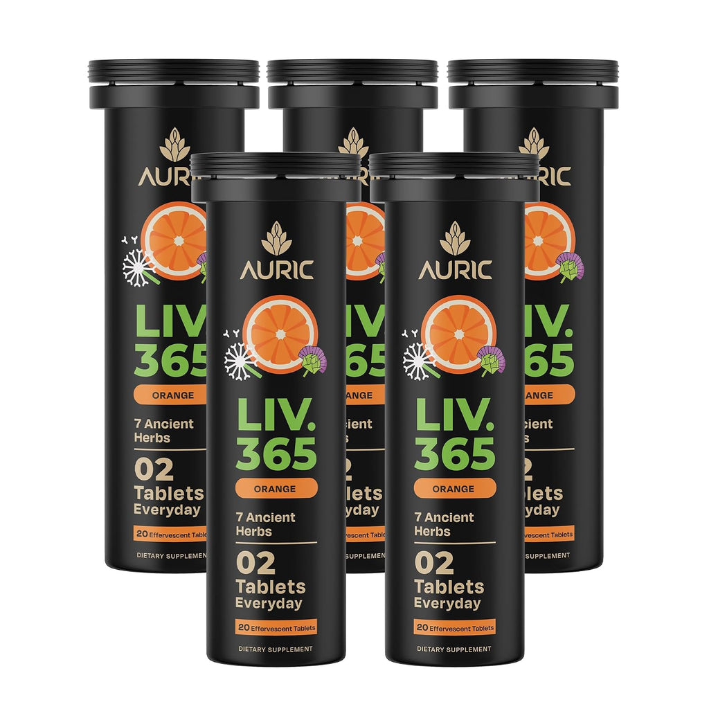 Auric LIV365 effervescent multivitamins