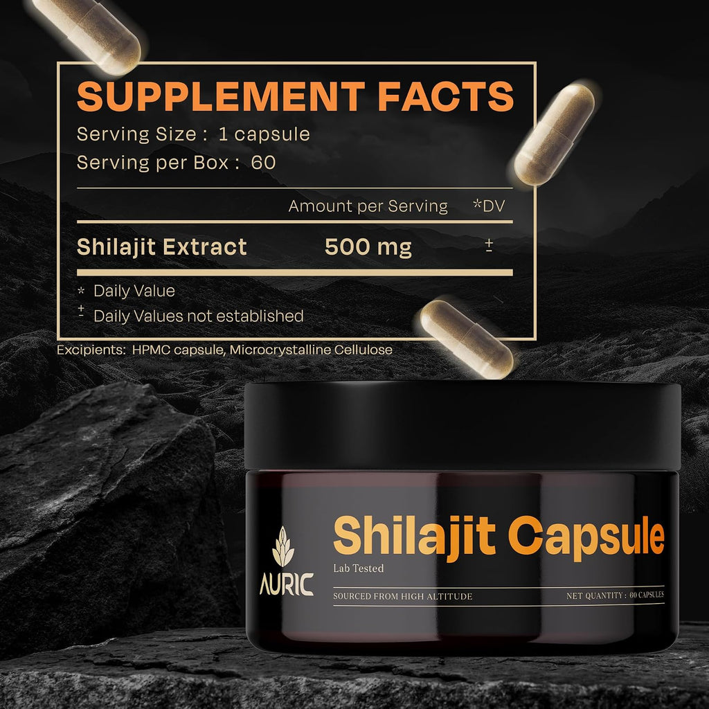 Auric Shilajit for daily energy