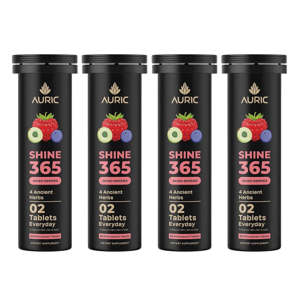 Auric Shine 365 effervescent tabs for energy