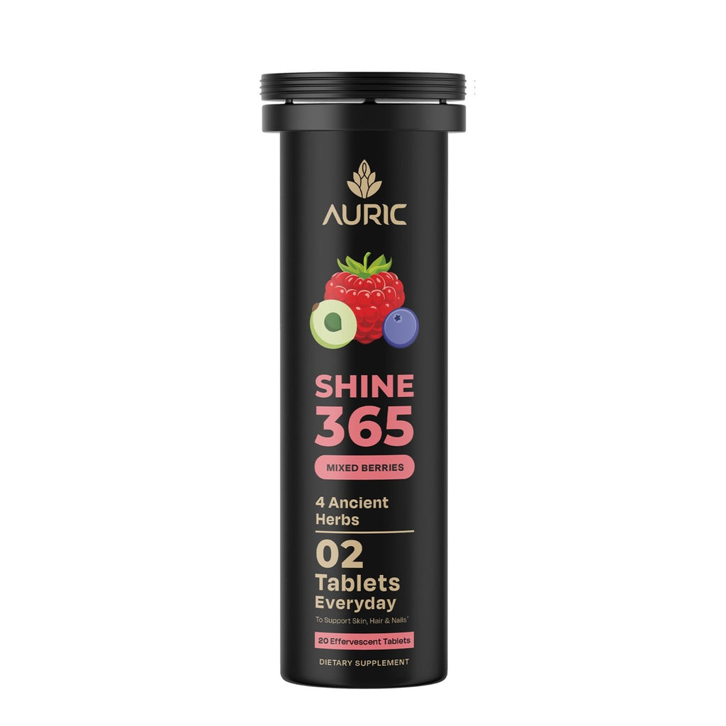 Auric Shine effervescent vitamin B tabs