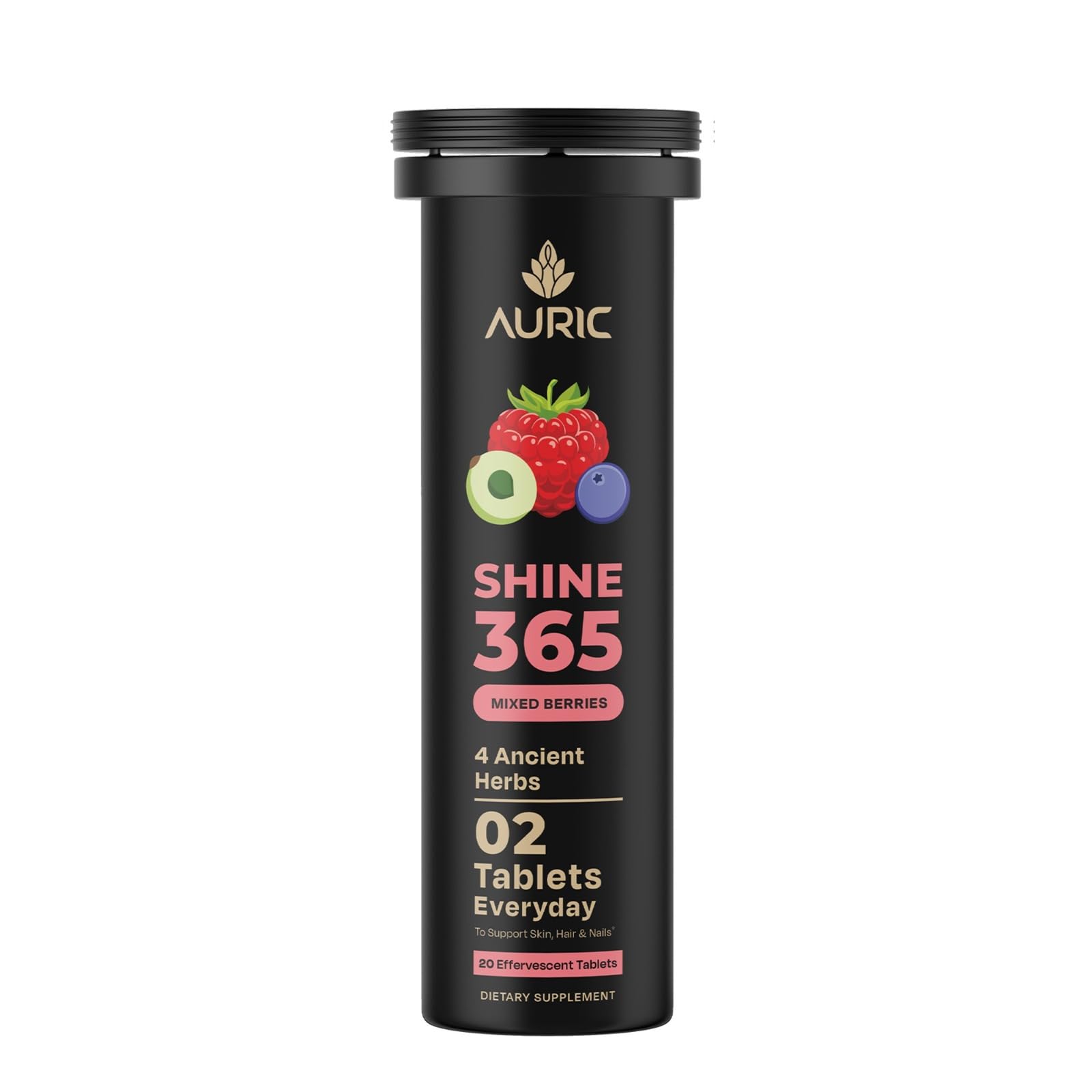 Auric Shine effervescent vitamin B tabs