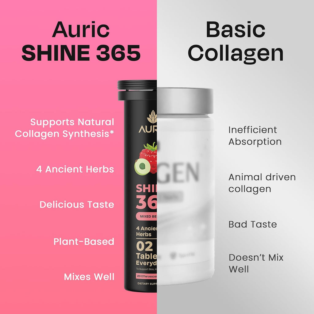 Auric Shine vitamins for overall wellness