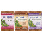 Auromere herbal soap variety pack