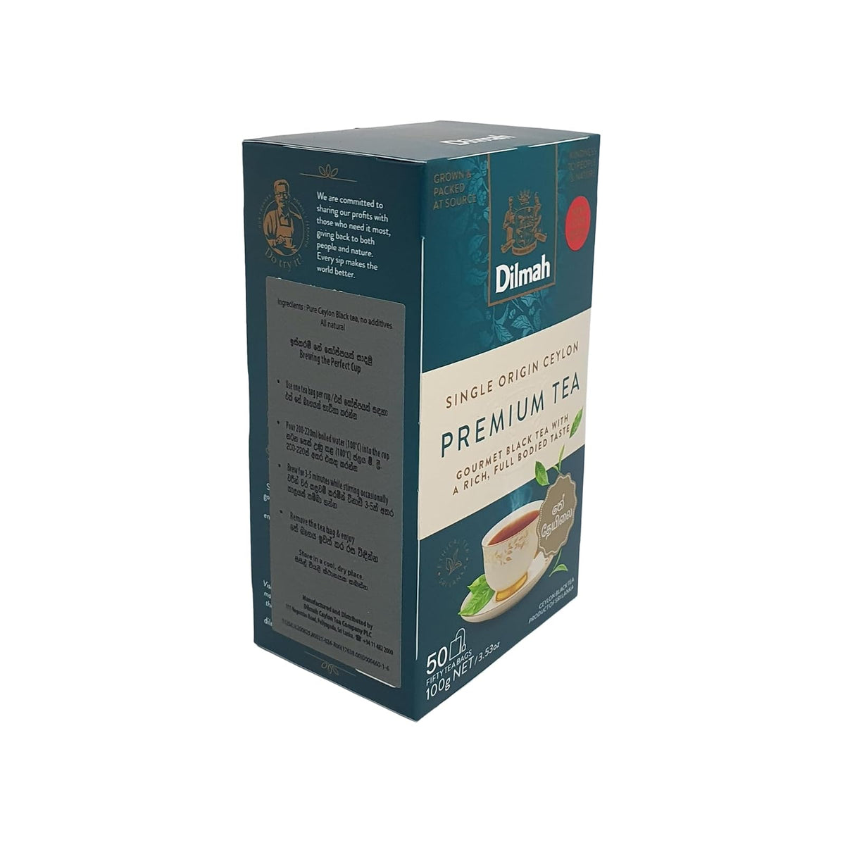 authentic Ceylon tea flavour