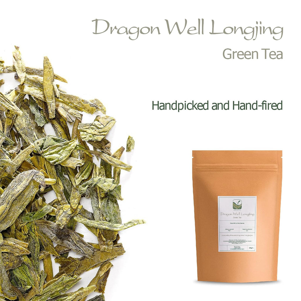 authentic Chinese green tea leaves