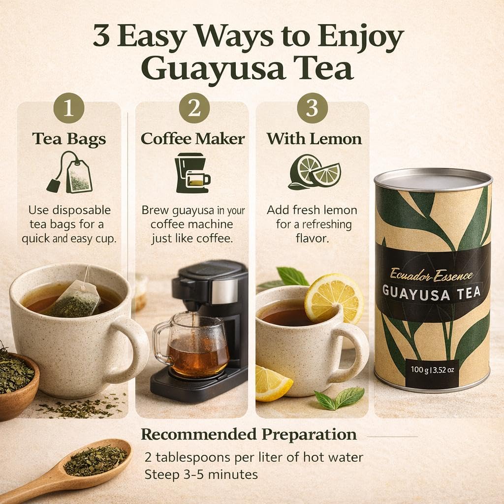 authentic guayusa herbal infusion