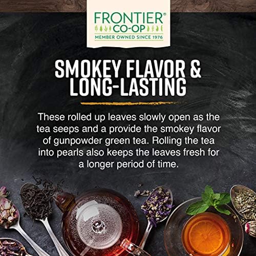 authentic gunpowder green tea flavour
