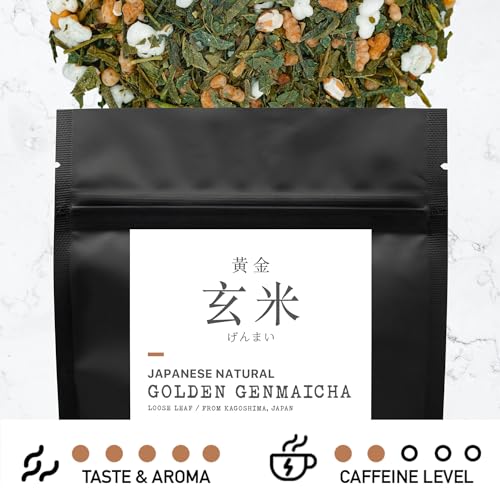authentic Japanese Genmaicha flavour