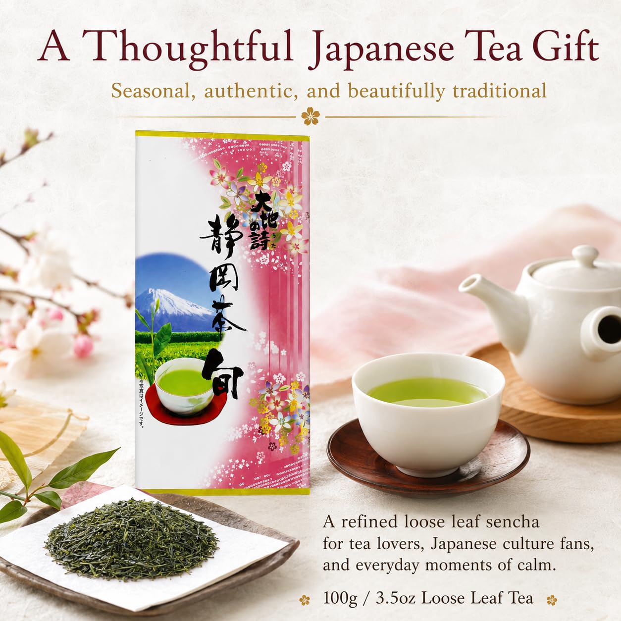 authentic Japanese green tea for wellness