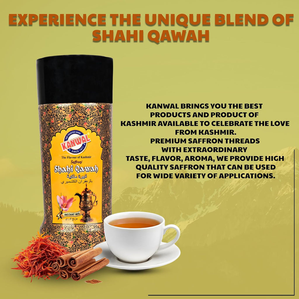 Authentic Kashmiri Qawah experience