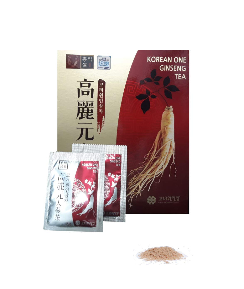 authentic Korean ginseng tea packets