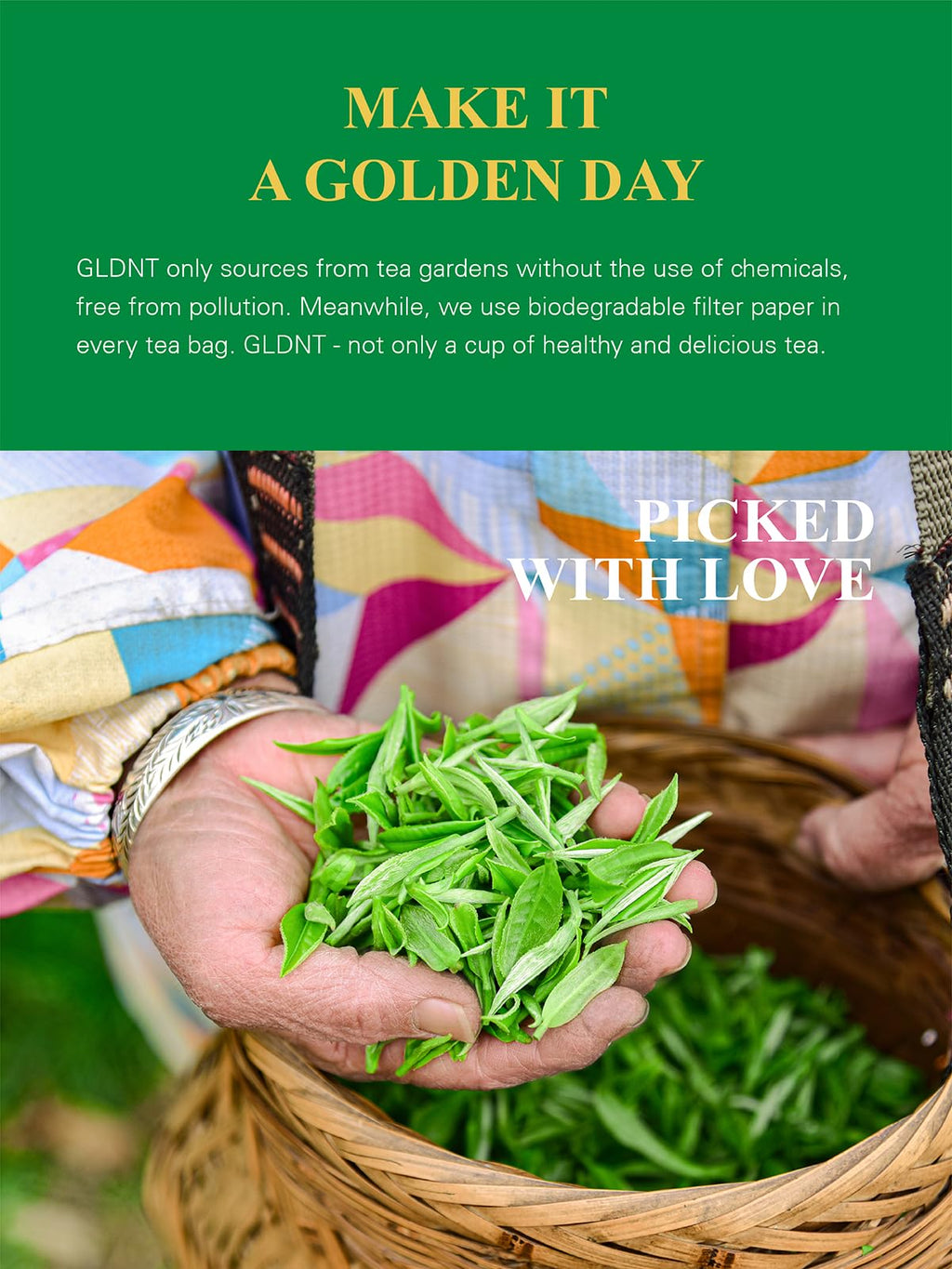 authentic Longjing green tea flavour